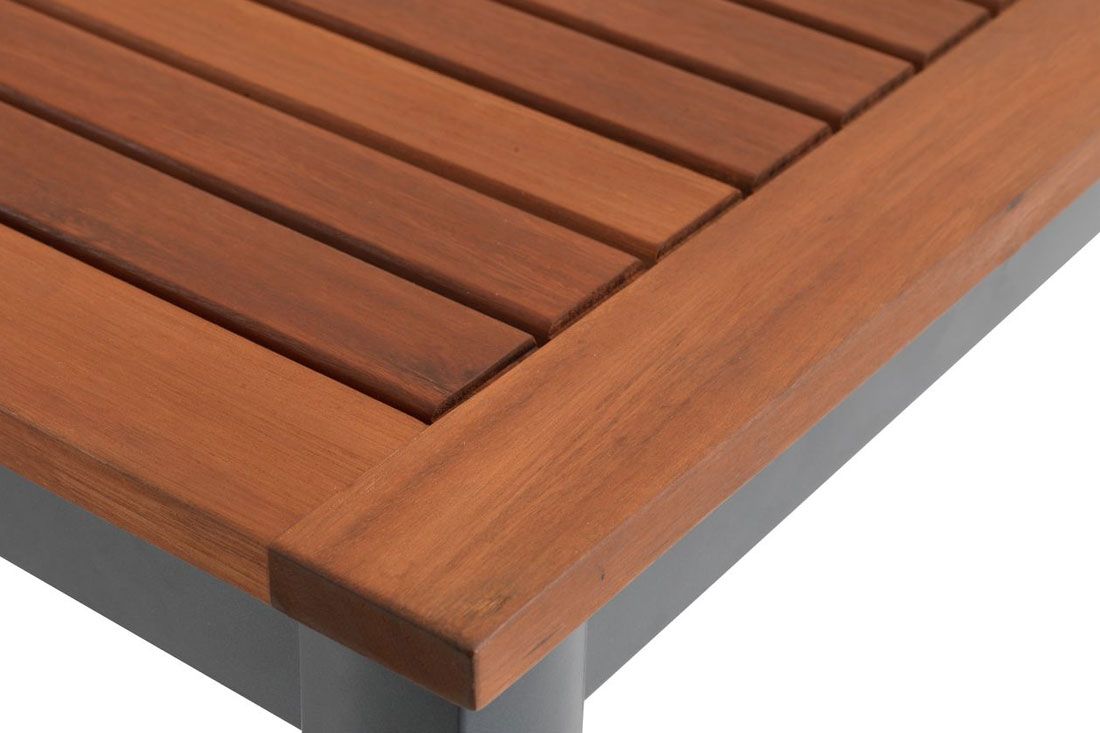 Sodo baldų komplektas YTTRUP+AIDT Stalas: 90x150x75cm, kėdė: 58x87x62cm - JYSK - Visada puikūs ...