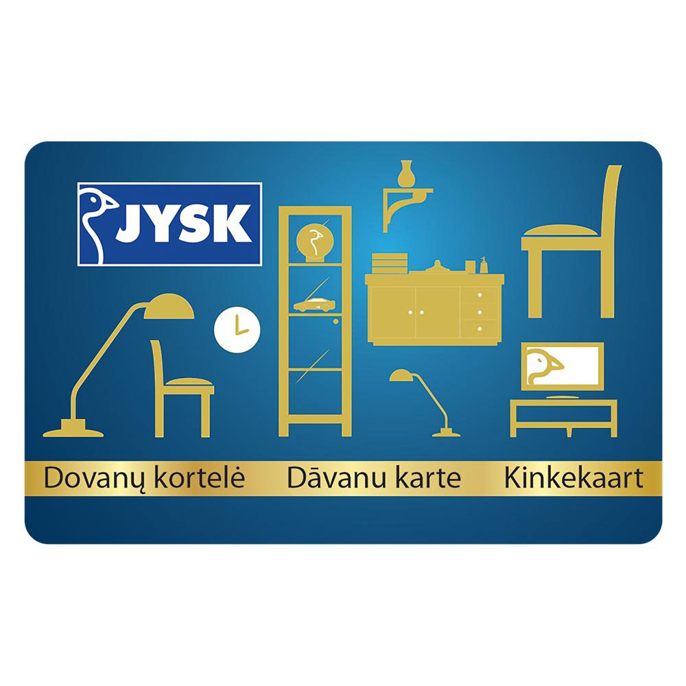 JYSK elektroninė dovanų kortelė 50€ (tik perkant JYSK.lt) - JYSK