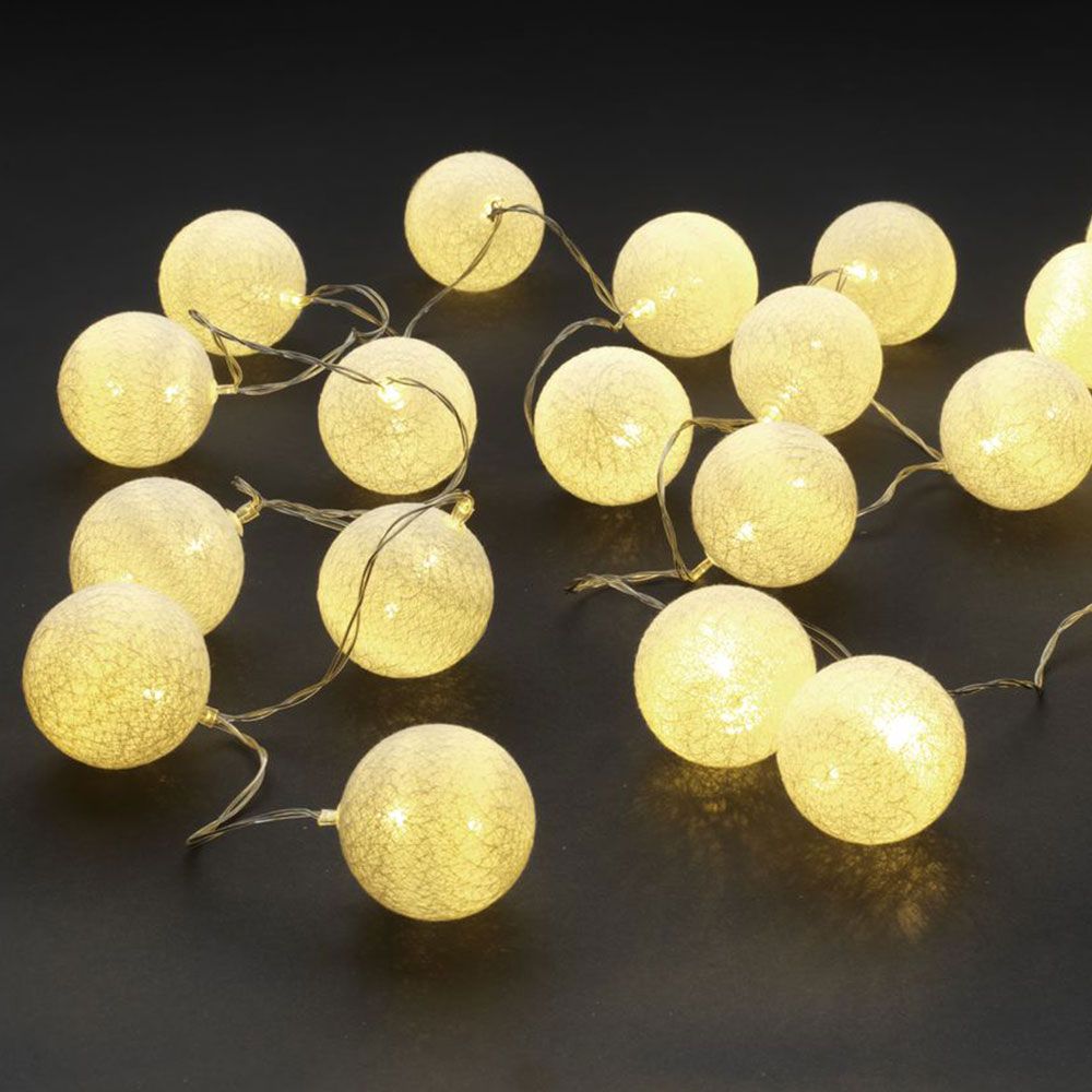 20 LED lempučių girlianda KAARE 2,85 m + 3 m - JYSK - Visada puikūs ...