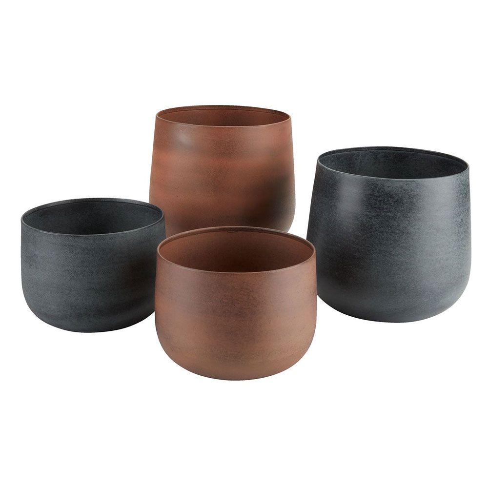 Vazonų rinkinys RUSTAND Ø16 x 12 cm, Ø19 x 17 cm - JYSK - Visada puikūs ...